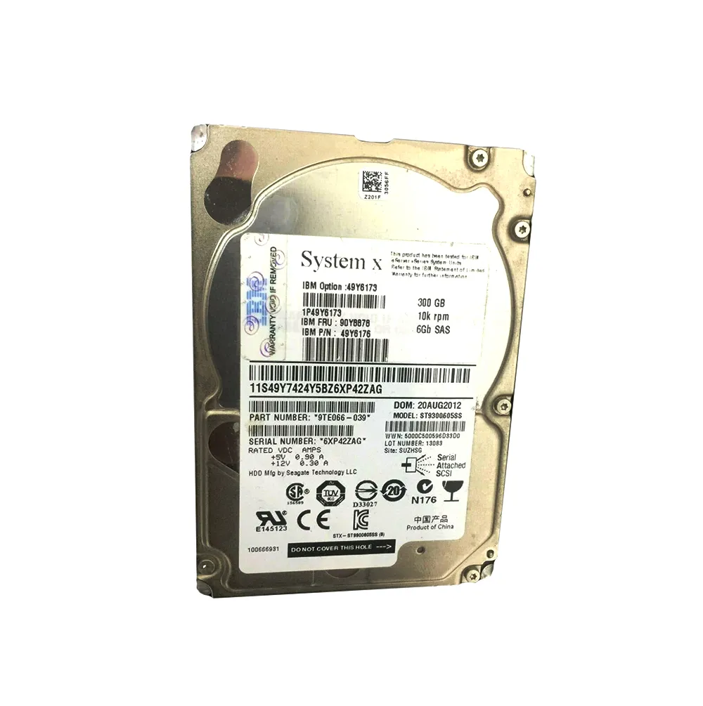 Shop IBM 90Y8878 300GB 10000RPM SAS 6Gb/s 2.5-Inch Hard Drive