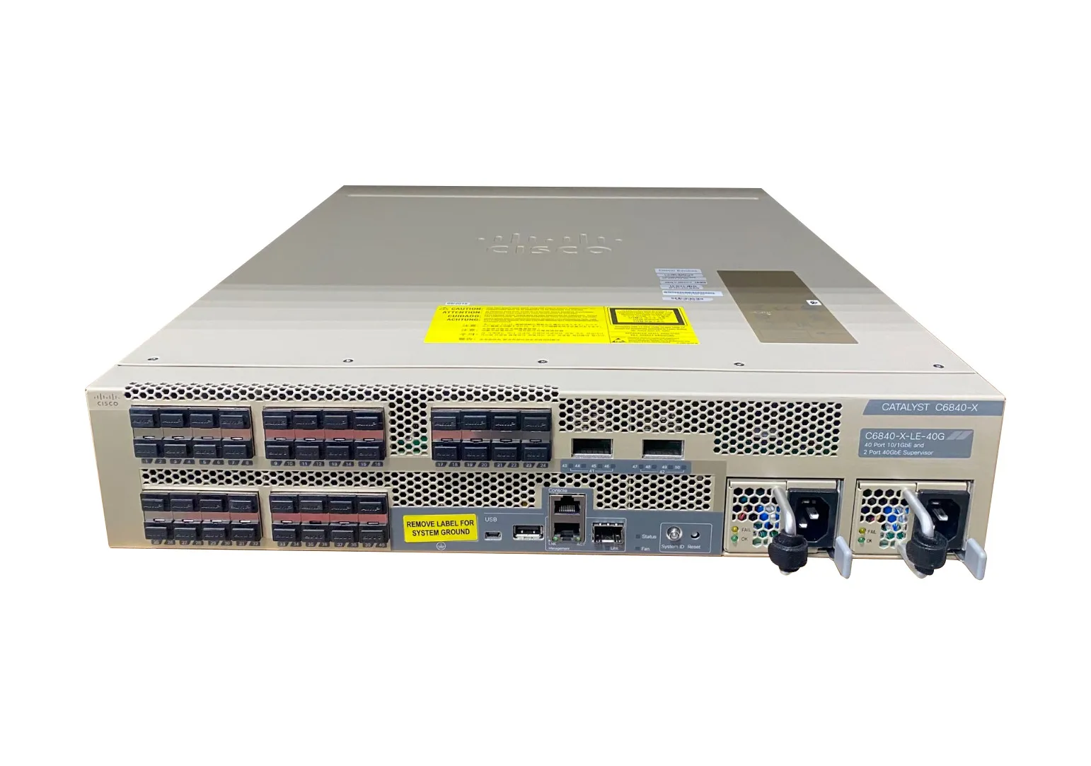 Shop Cisco C6840-X-LE-40G-RF Catalyst 6840-X 40-Ports 10GE Switch Chassis