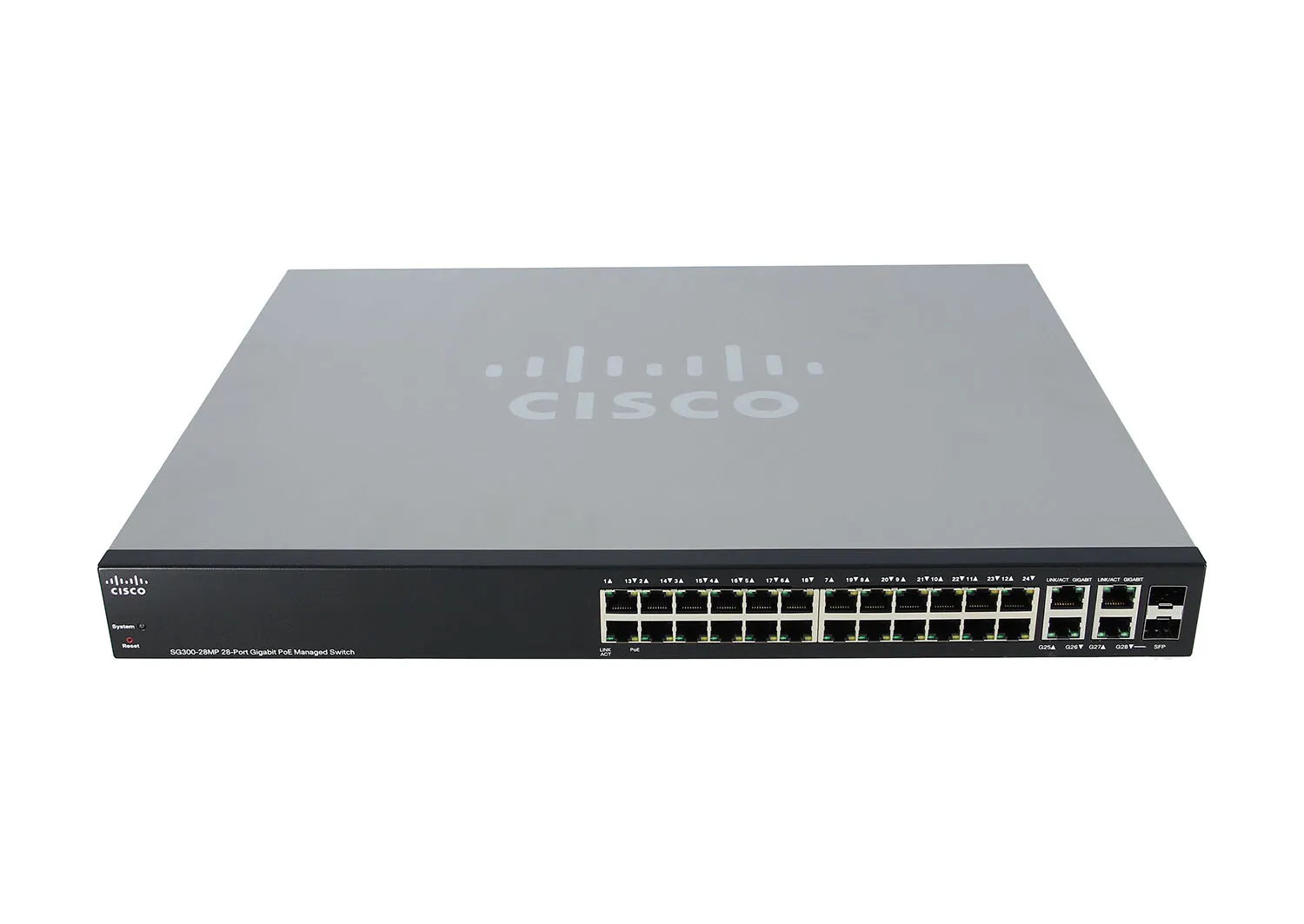 Shop Cisco SG300-28MP-K9NA-RF Small Business 300 26-Ports PoE GE Switch