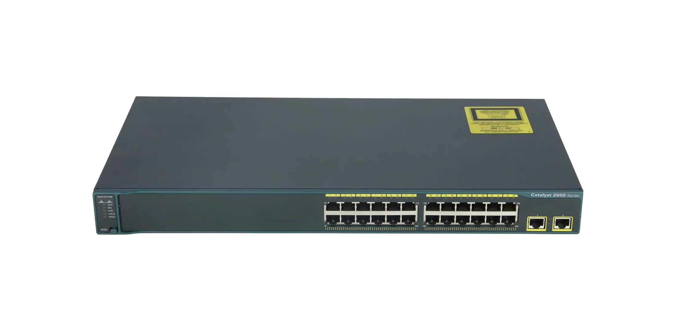 Shop Cisco WS-C2960-24PC-S-RF Catalyst 2960 Series 24-Ports PoE+ Switch